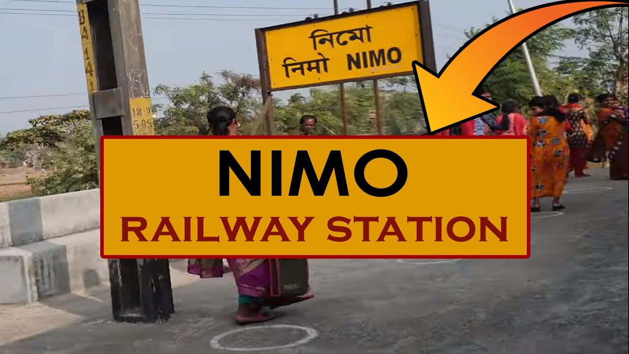 NMF, Nimo railway station West Bengal, India in 4k ultra HD - YouTube