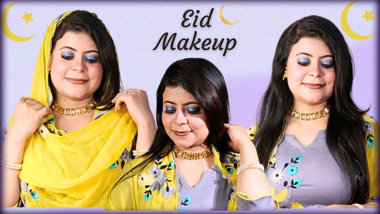 Eid Makeup Tutorial 🌙 | Traditional Eid makeup 🌙 - YouTube