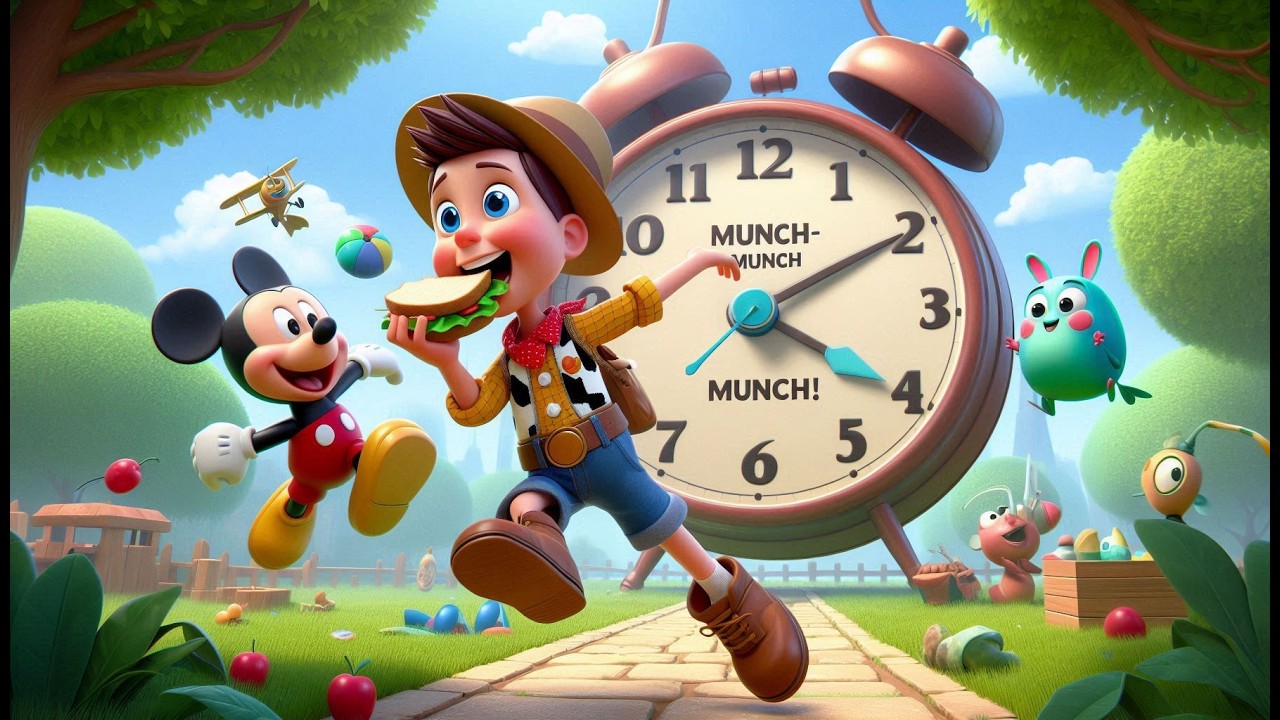 The Magical Clock Song ⏰ | Learn Time with Tick & Tock | Fun Kids ...