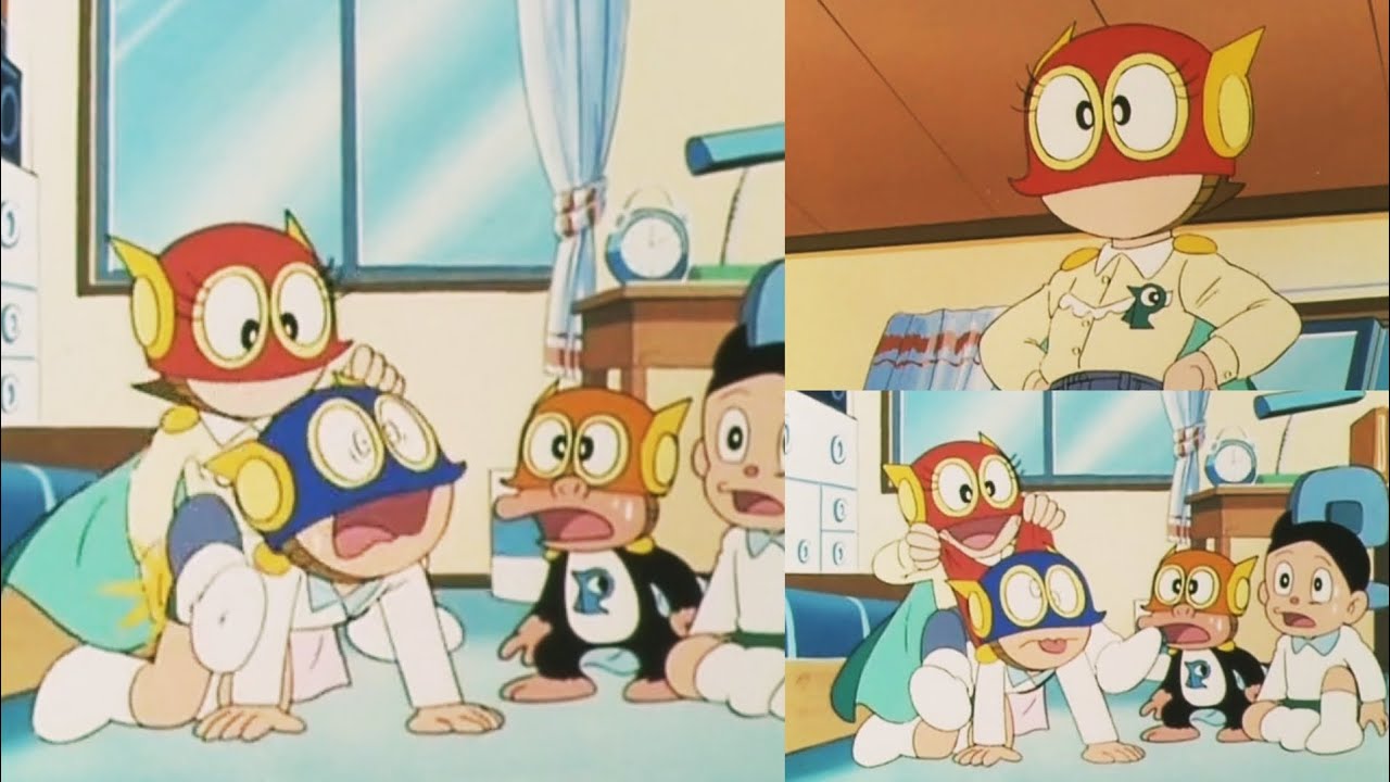 Perman becomes Pako's horse 😂😂 #Perman #Pako #パーマン - YouTube