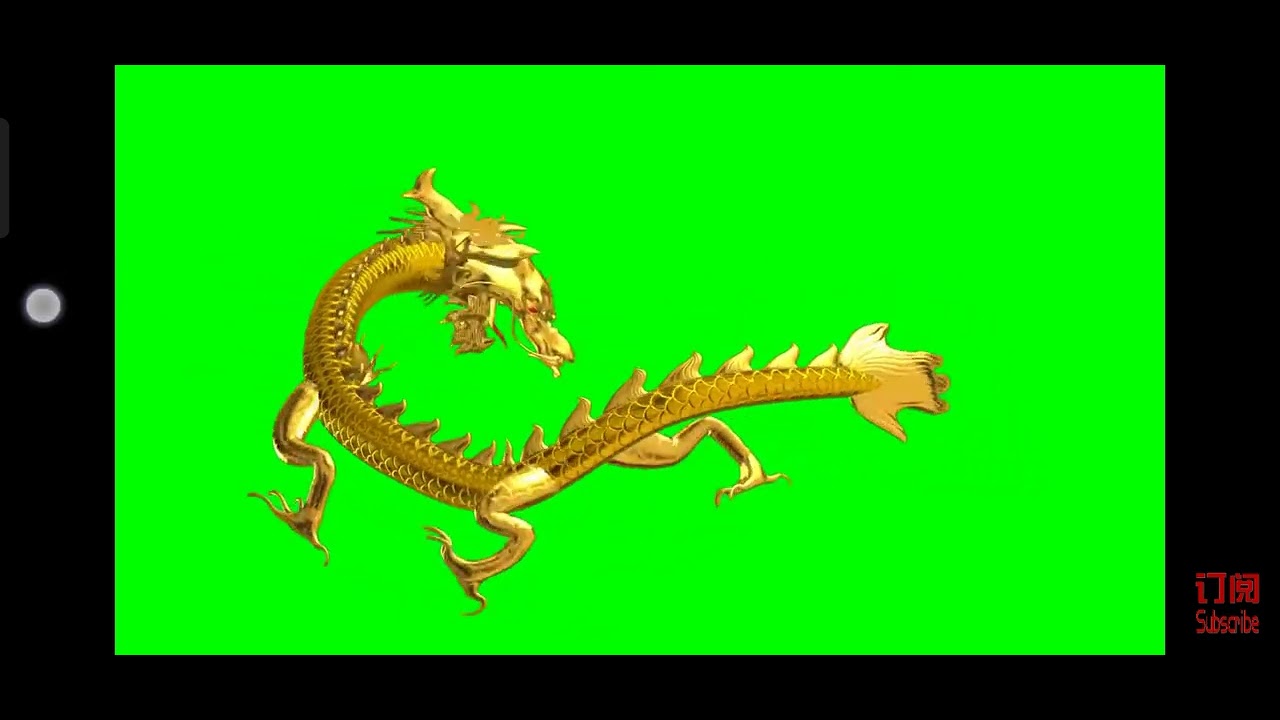 Dragon Green Screen - YouTube