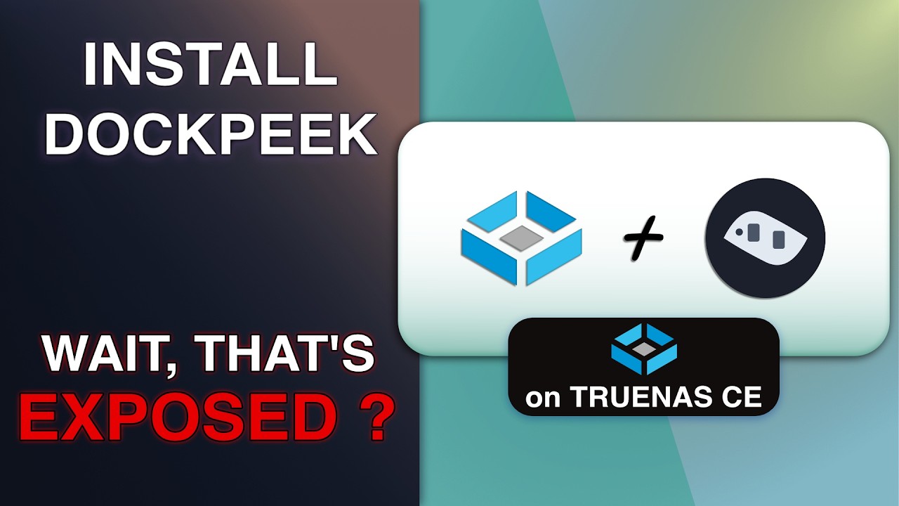Installing Dockpeek on TrueNAS Community Edition 2025 - YouTube