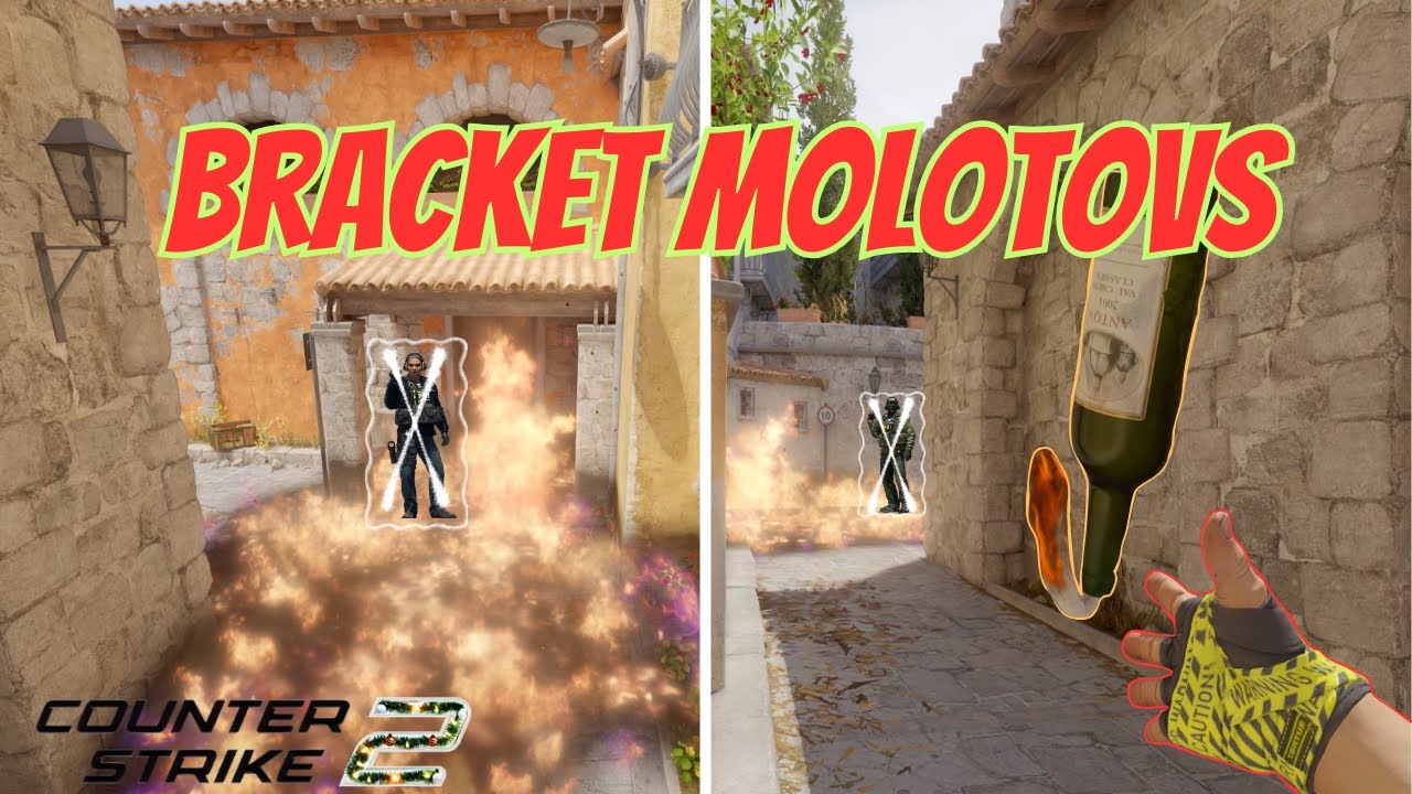 Take Bracket/Middle Control With Simple Molotovs! CS2 Inferno - YouTube