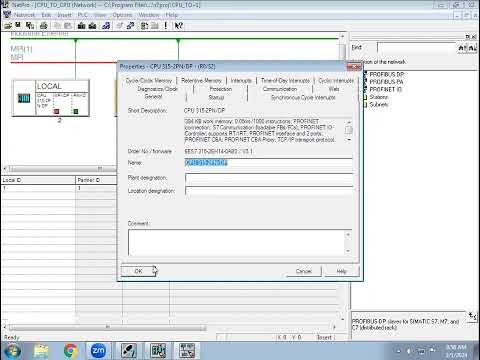 PLC to PLC Communication via Ethernet __ GET and PUT Function using Simatic Manager - YouTube