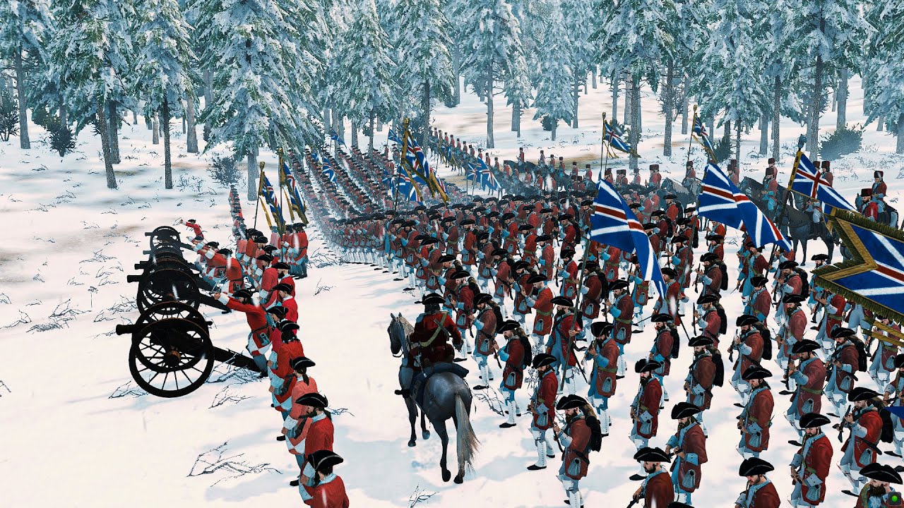 1000 British Soldiers Ambushed in the Forest – Sudden Attack! | Mount ...