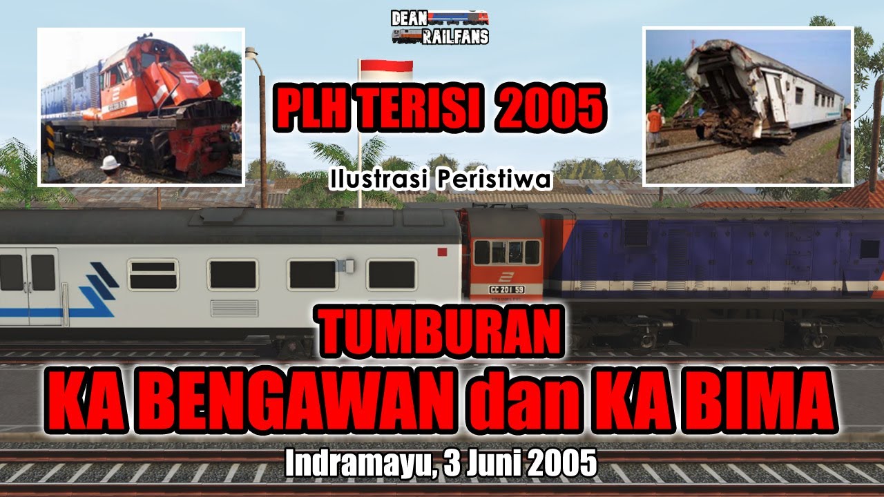 PLH STASIUN TERISI 2005 - TUMBURAN KA BENGAWAN DAN KA BIMA | Train ...