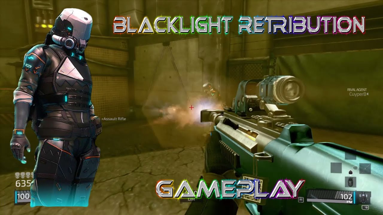 Blacklight Retribution PS4!!! Beasting on Out-Post - YouTube