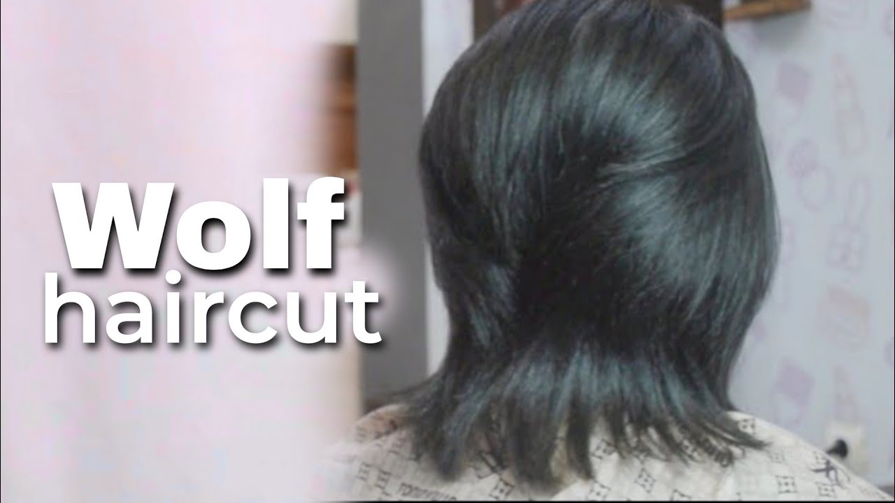 how to: Wolf cut , so easy with texture play - YouTube