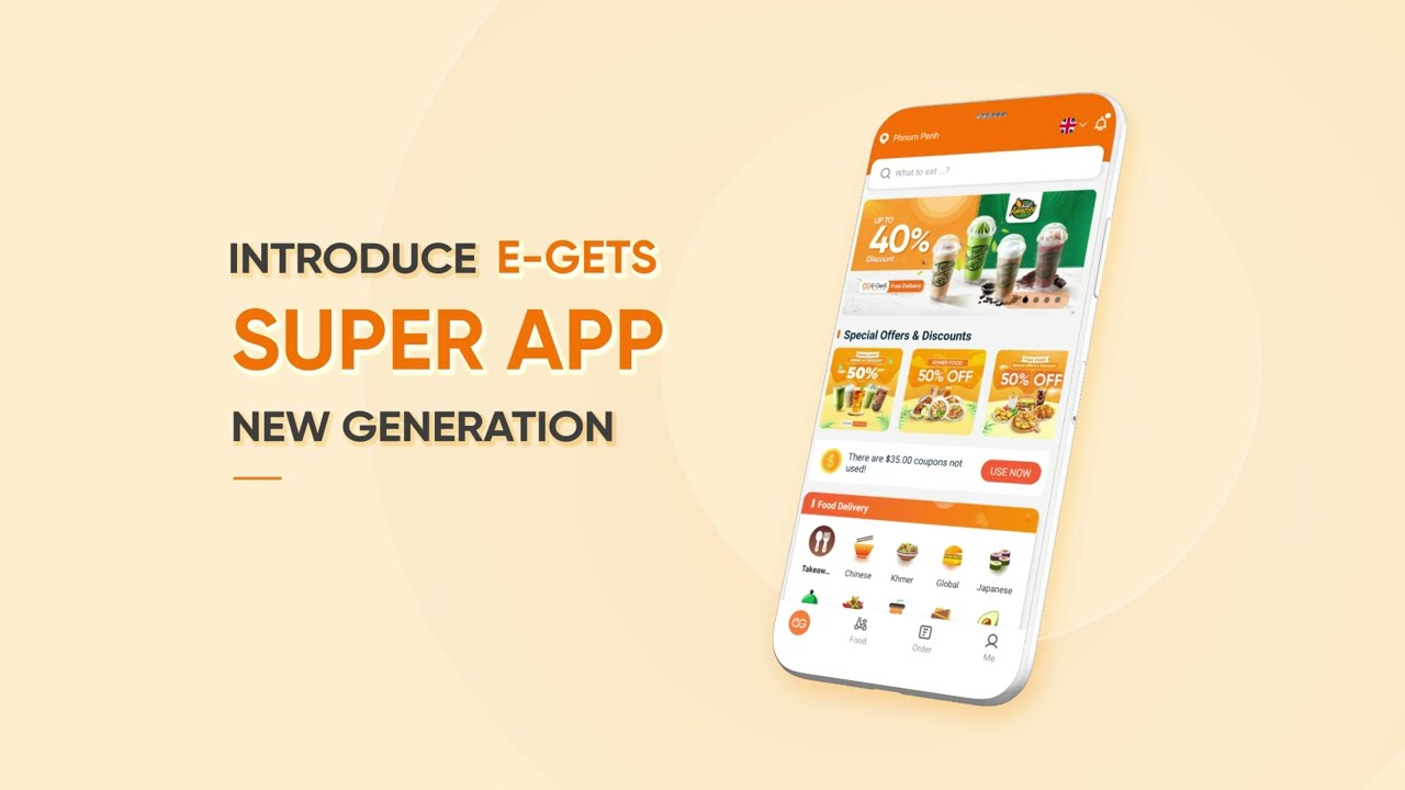 Introduce E-GetS Super App - YouTube