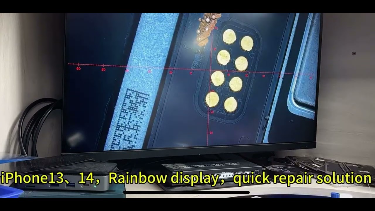 iPhone13,14,Rainbow display,quick repair solution,This is about to ...