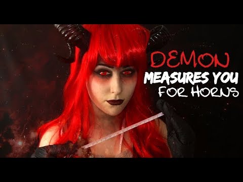 ASMR Rude Demon Measuring - YouTube