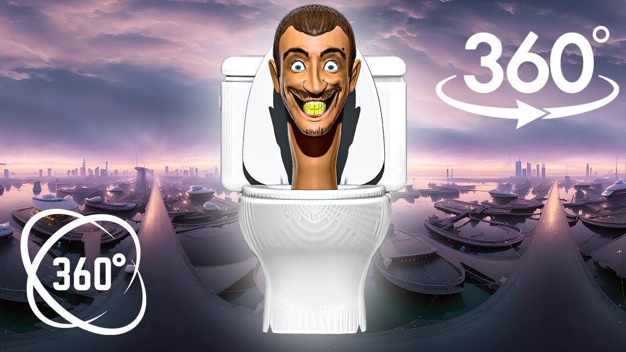 Skibidi Toilet in 360° | VR / 4K - YouTube