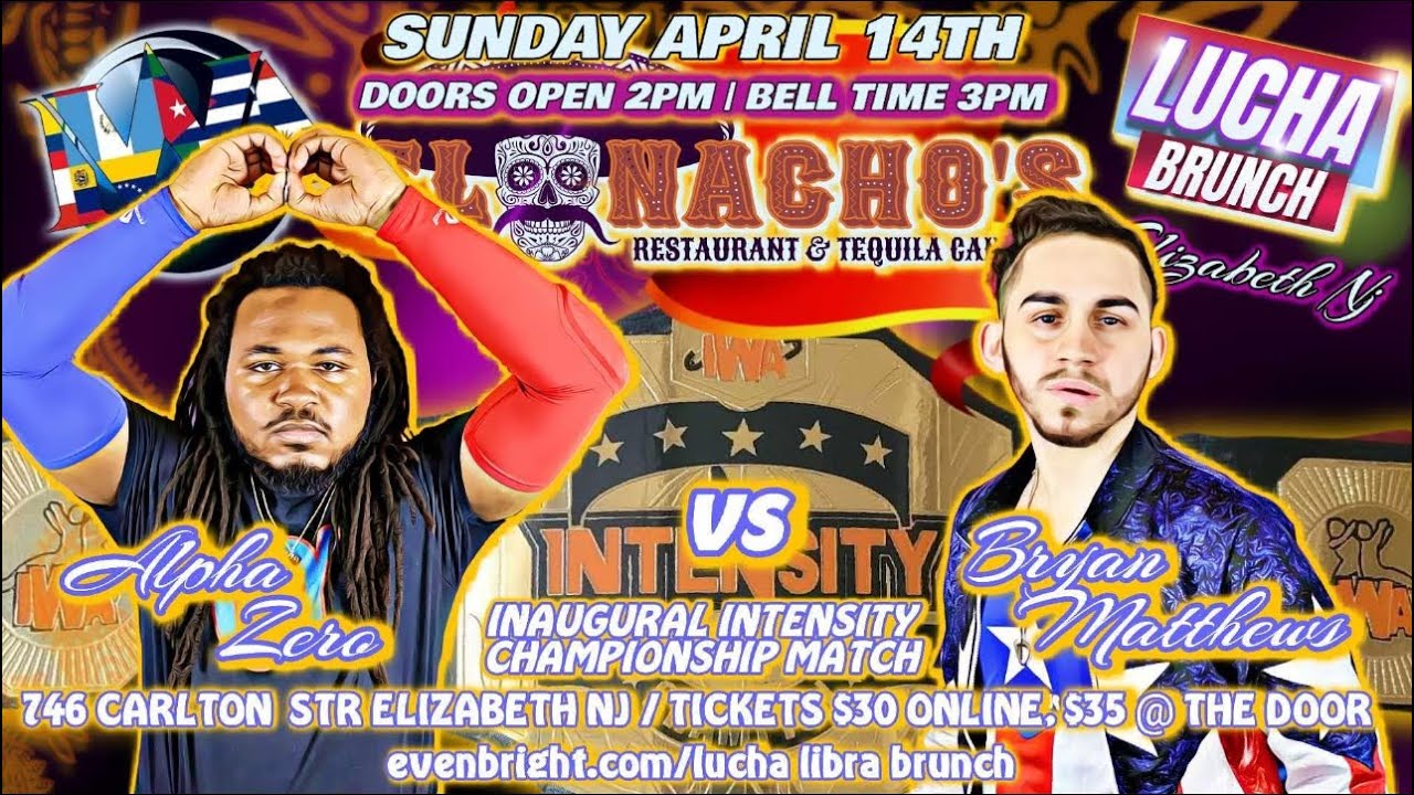 Bryan Matthews vs Alpha zero face off to become the first ever IWA ...