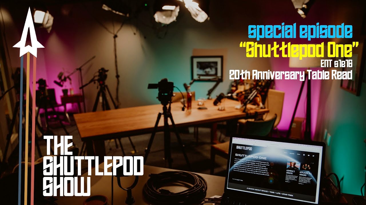 SPECIAL! ENT s1e16 Shuttlepod One - 20th Anniversary Table Read - YouTube