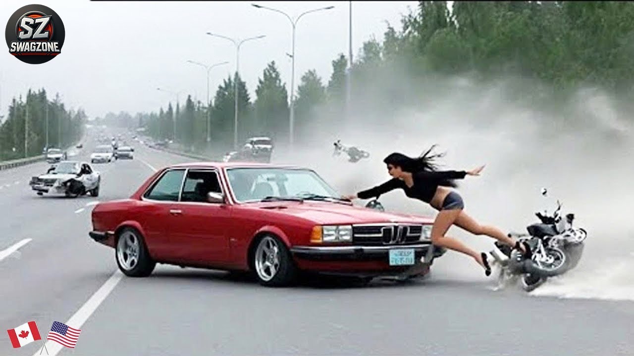95 Shocking Car Crash & Luckiest Escape Moments Caught on Camera ...