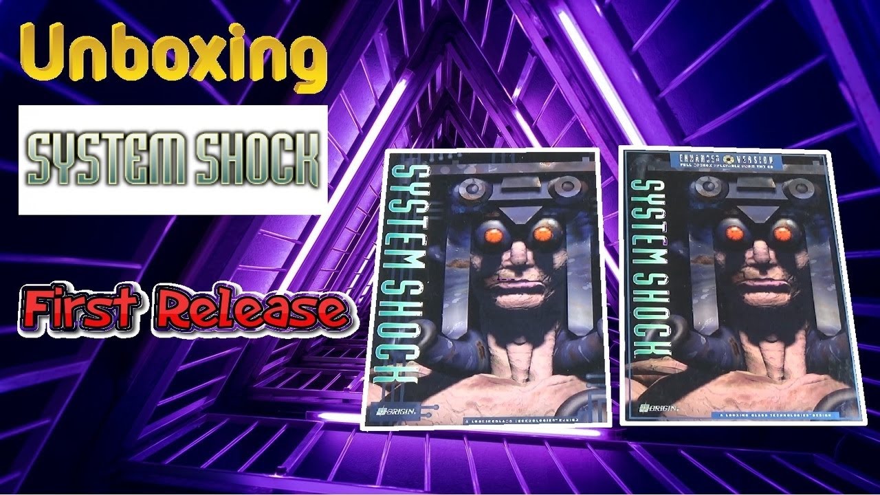 Unboxing System Shock PC Game First Release (1994) - YouTube