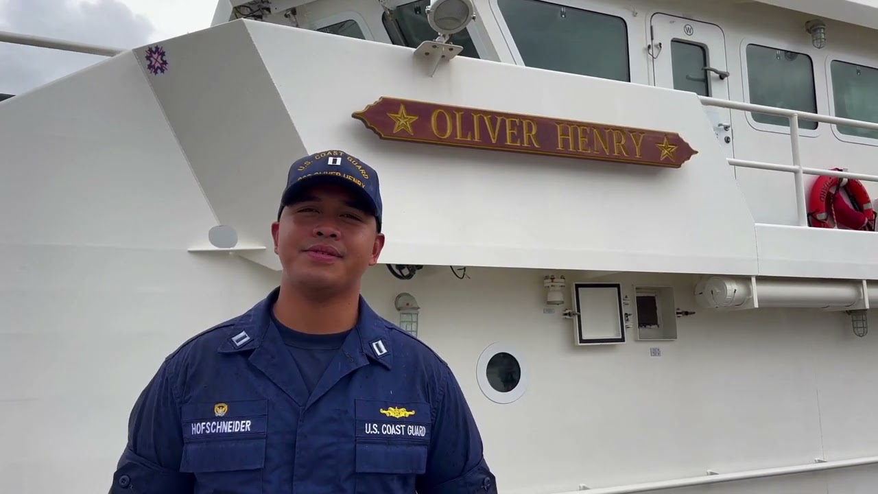 U.S. Coast Guard Cutter Oliver Henry homeports after historic 43-day ...