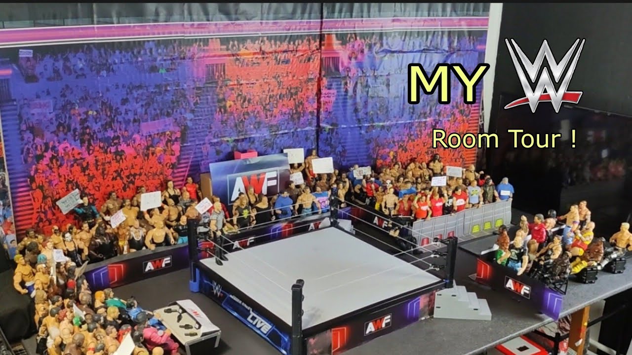 WWE ACTION FIGURE ROOM TOUR OF 2023 ! - YouTube