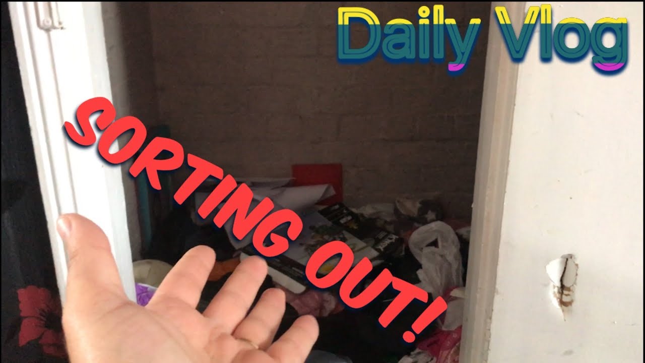Sorting out under the stairs | Daily Vlog | Steve's Vlogs - YouTube