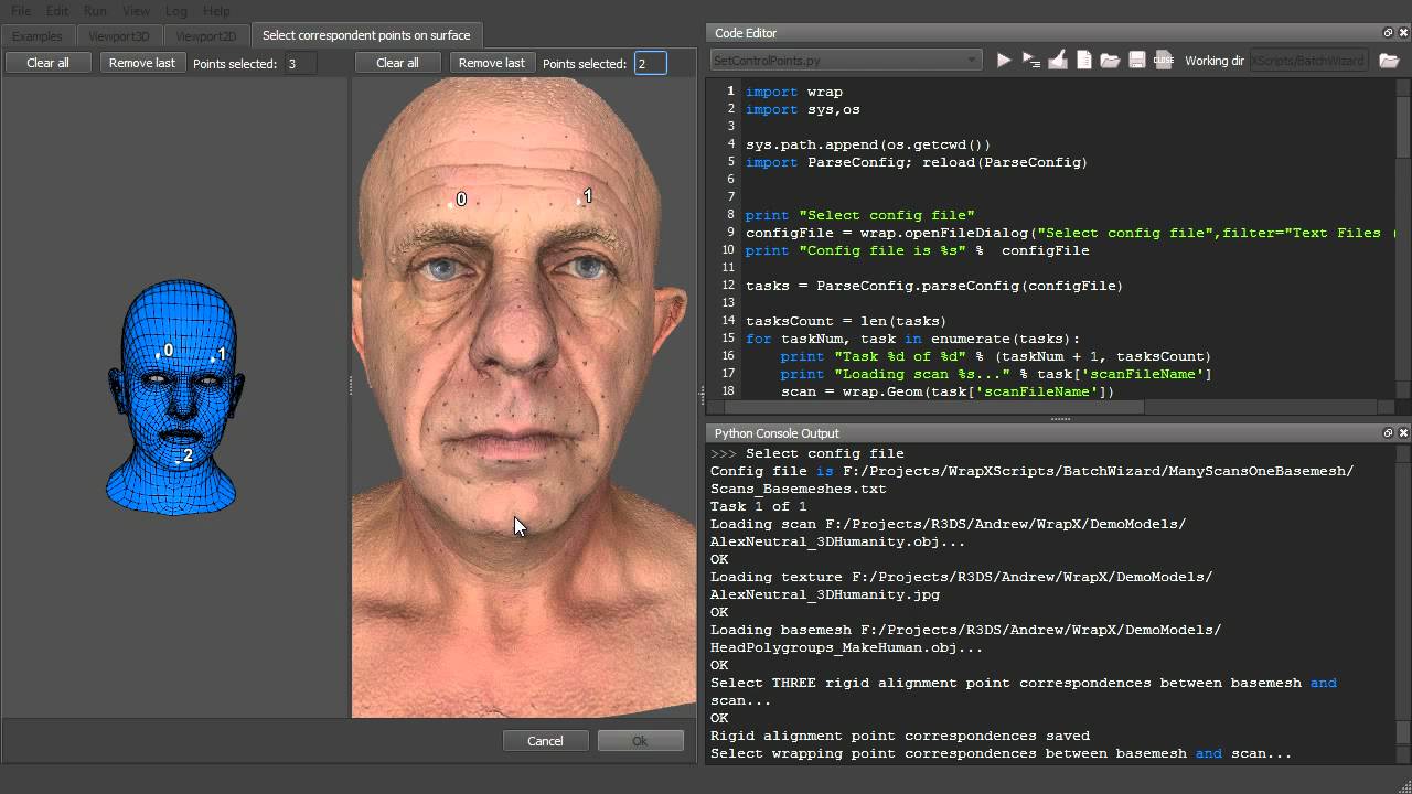 R3DS WrapX Batch Topology Transfer Tutorial - YouTube