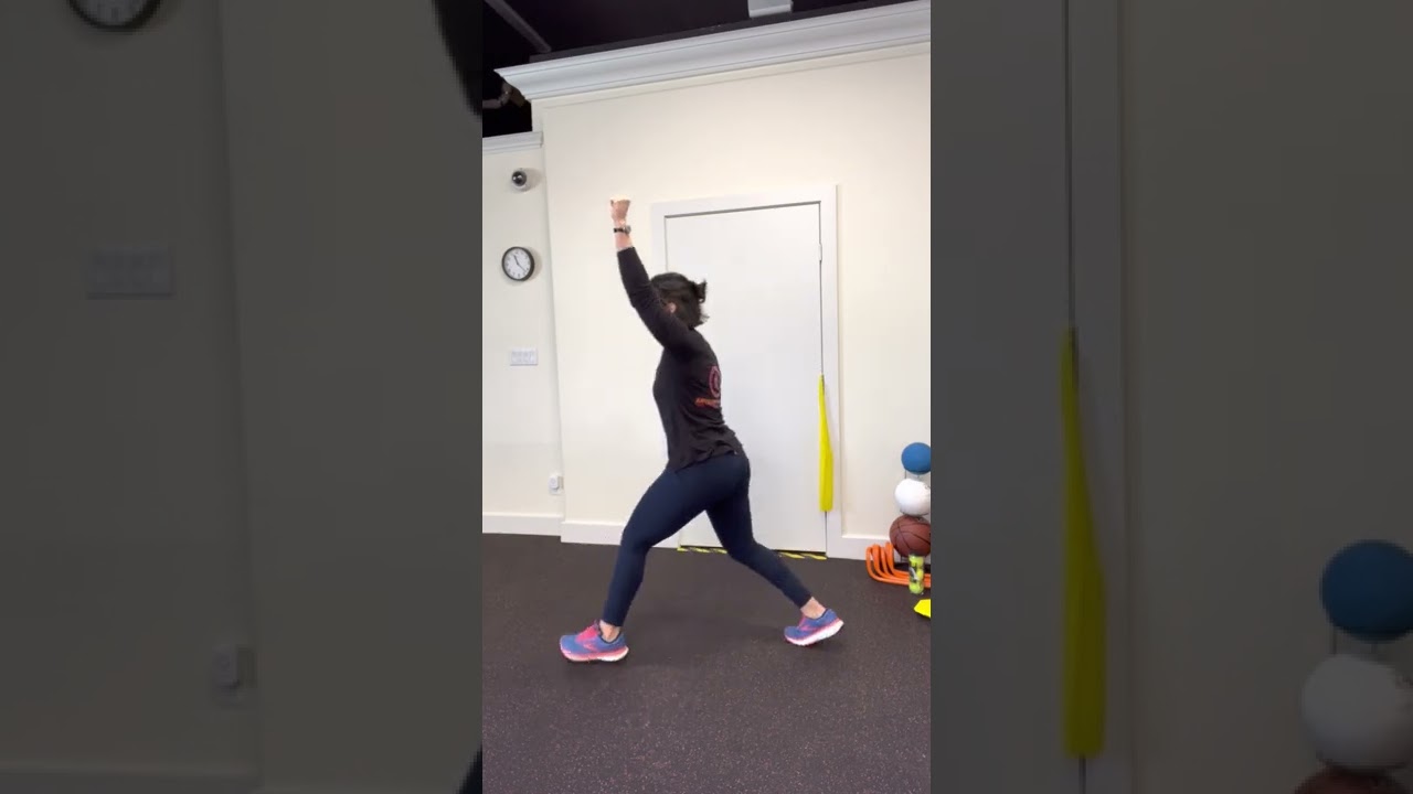 Lunge Shoulder OH Press IR Iso | Artistry in Motion Physical Therapy ...