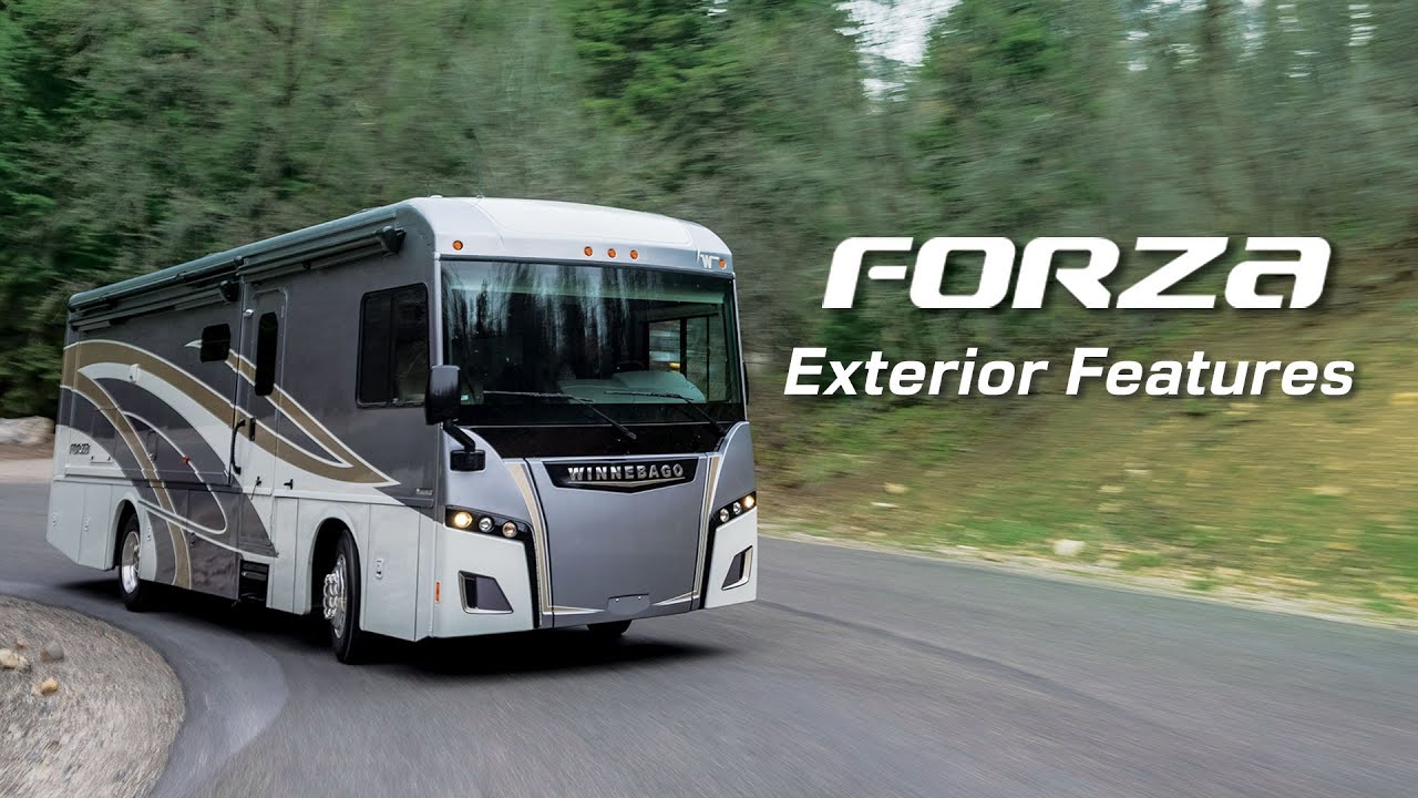 LichtsinnRV.com - Exterior Features in the Winnebago Forza - Class A ...