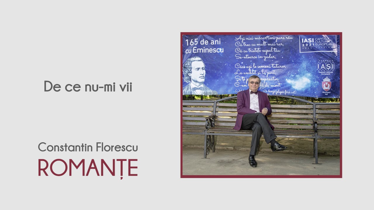 Constantin Florescu - De ce nu-mi vii - YouTube