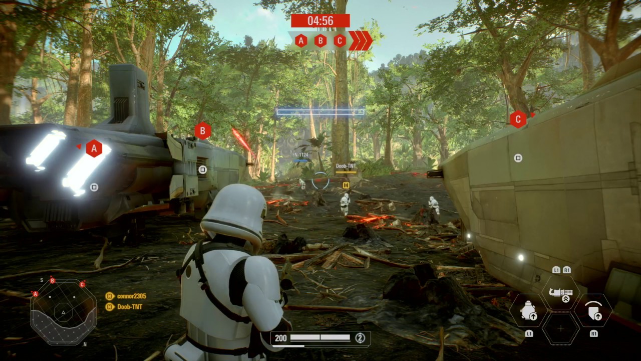 STAR WARS™ Battlefront™ II-Ajan Kloss gameplay (First order) - YouTube