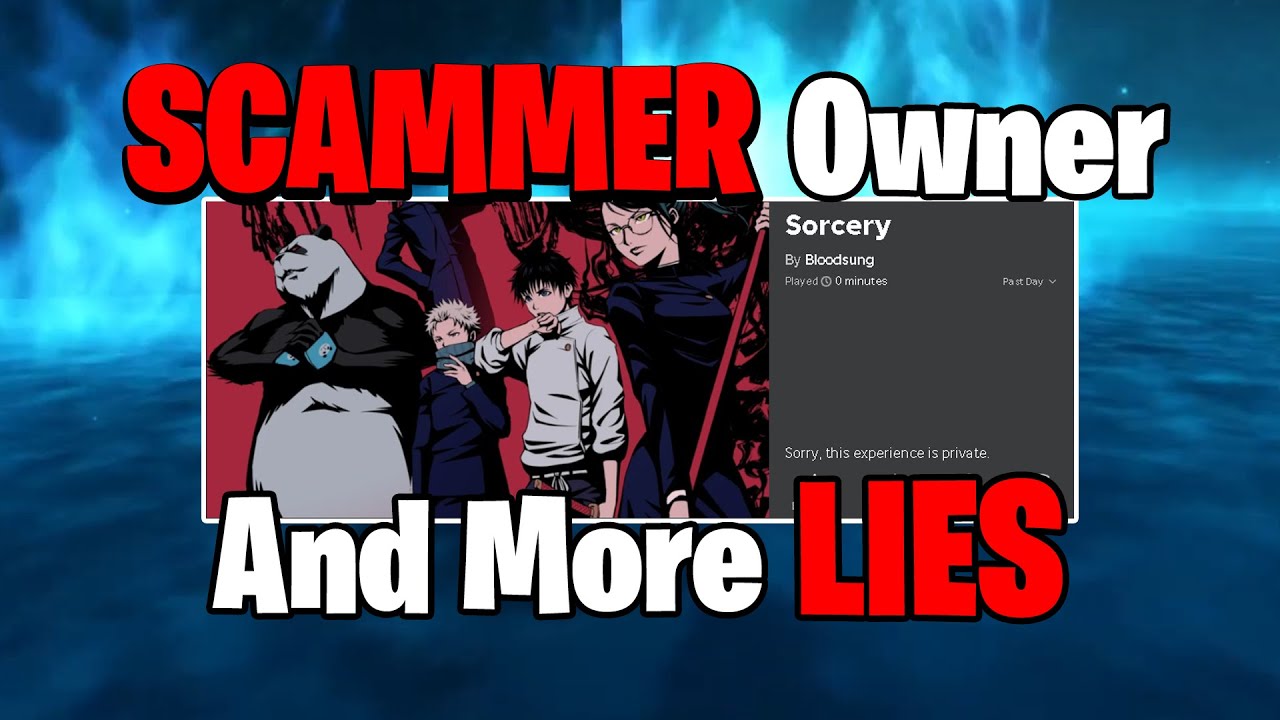 Sorcery is the BIGGEST Roblox Jujutsu Kaisen SCAM!!! - YouTube