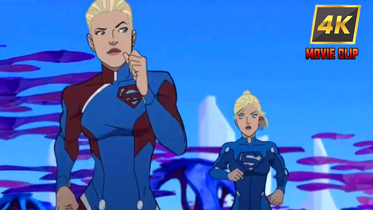 Supergirl racing against her Mother - Legion of Superheroes 2023 - YouTube