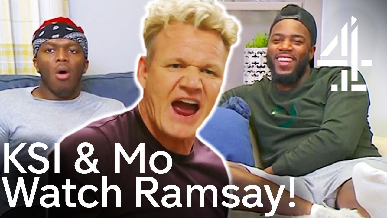 HILARIOUS REACTIONS to Ramsay with KSI, Mo Gilligan & More! | Celebrity ...