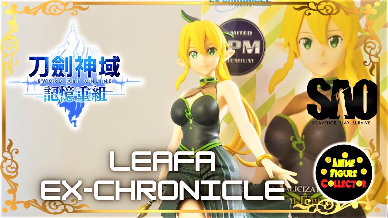 Unboxing & Review Sword Art Online Alicization Leafa Ex-Chronicle Sega ...