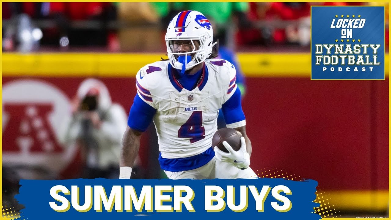 6 Veterans To Buy Ahead Of Week 1 | BUY James Cook & Derrick Henry ...