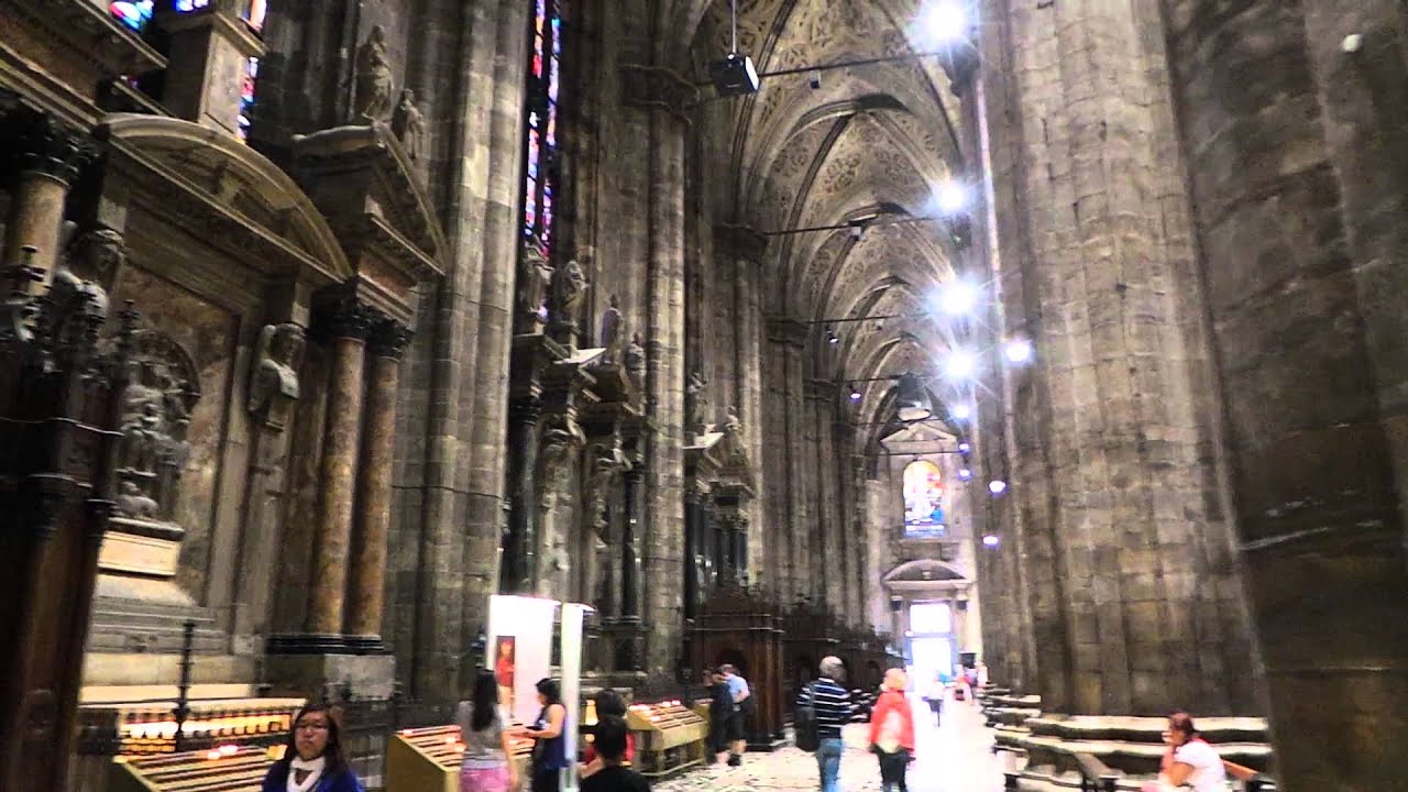 Inside the Duomo di Milano, Milan Italy 2015 - YouTube