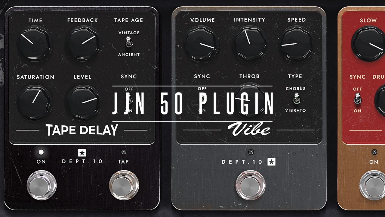 Blackstar JJN 50 Plugin Deep Dive | Tape Delay Pedal - YouTube