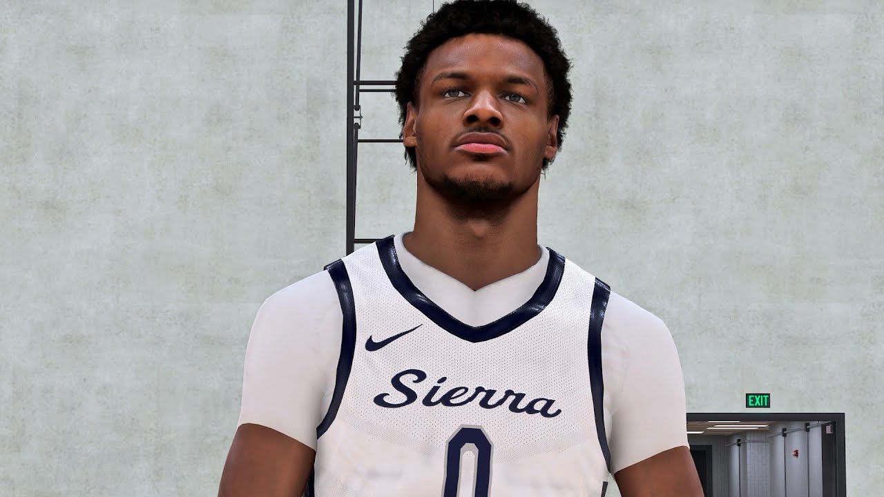 Bronny James Mixtape Vol 1: Heir To The Throne! || HSH 2K23 NBA 2K23 ...