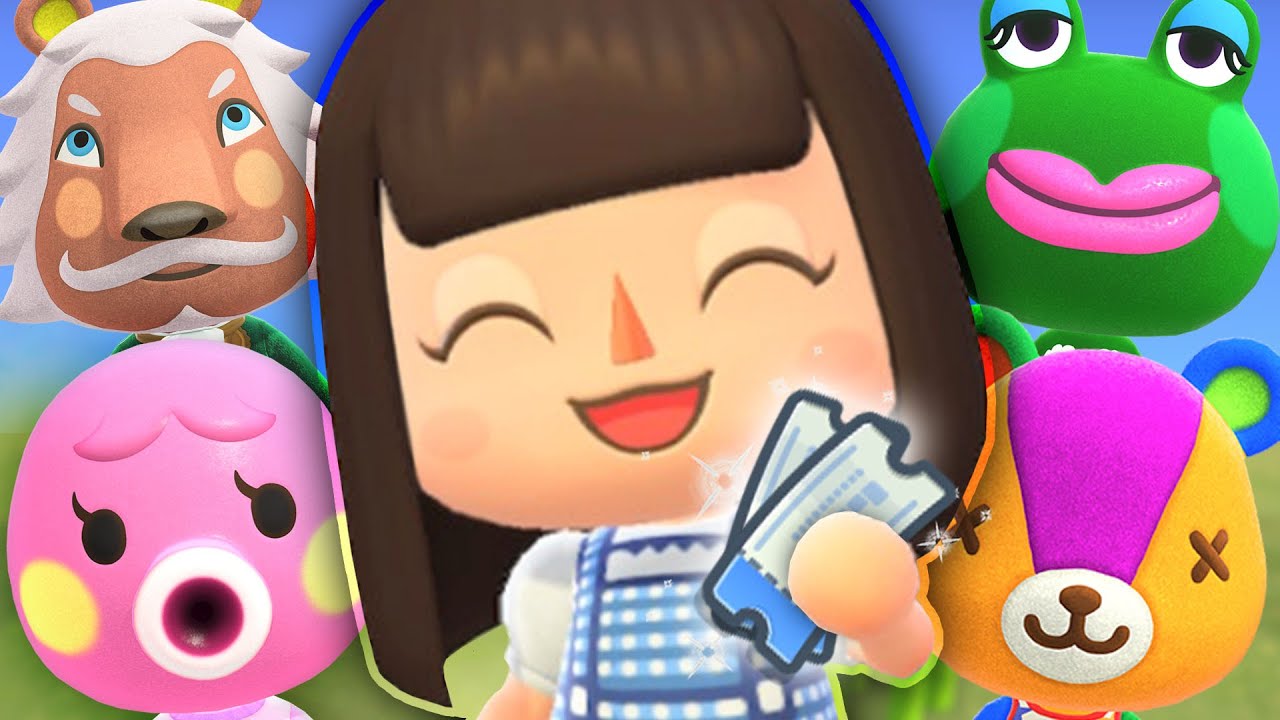 VILLAGER HUNTING FOR MY NEW WIZARD OF OZ ISLAND IN ACNH! - YouTube