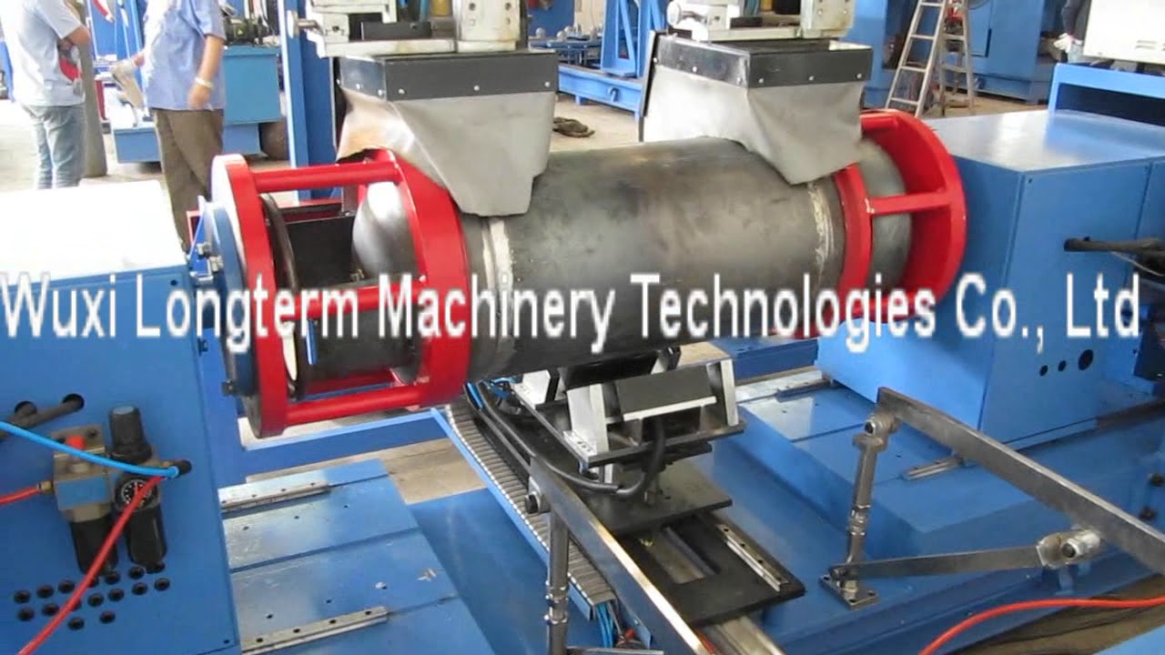 circumferential welding machine - YouTube