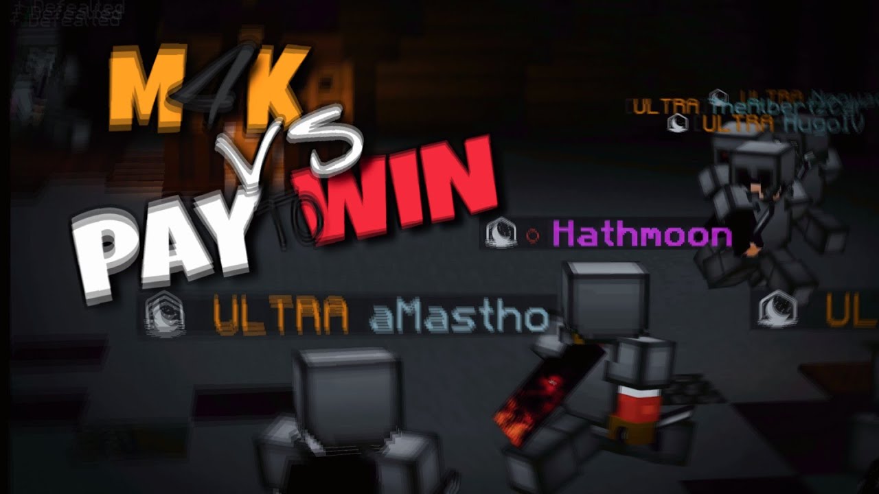 M4K vs PAY TO WIN - YouTube