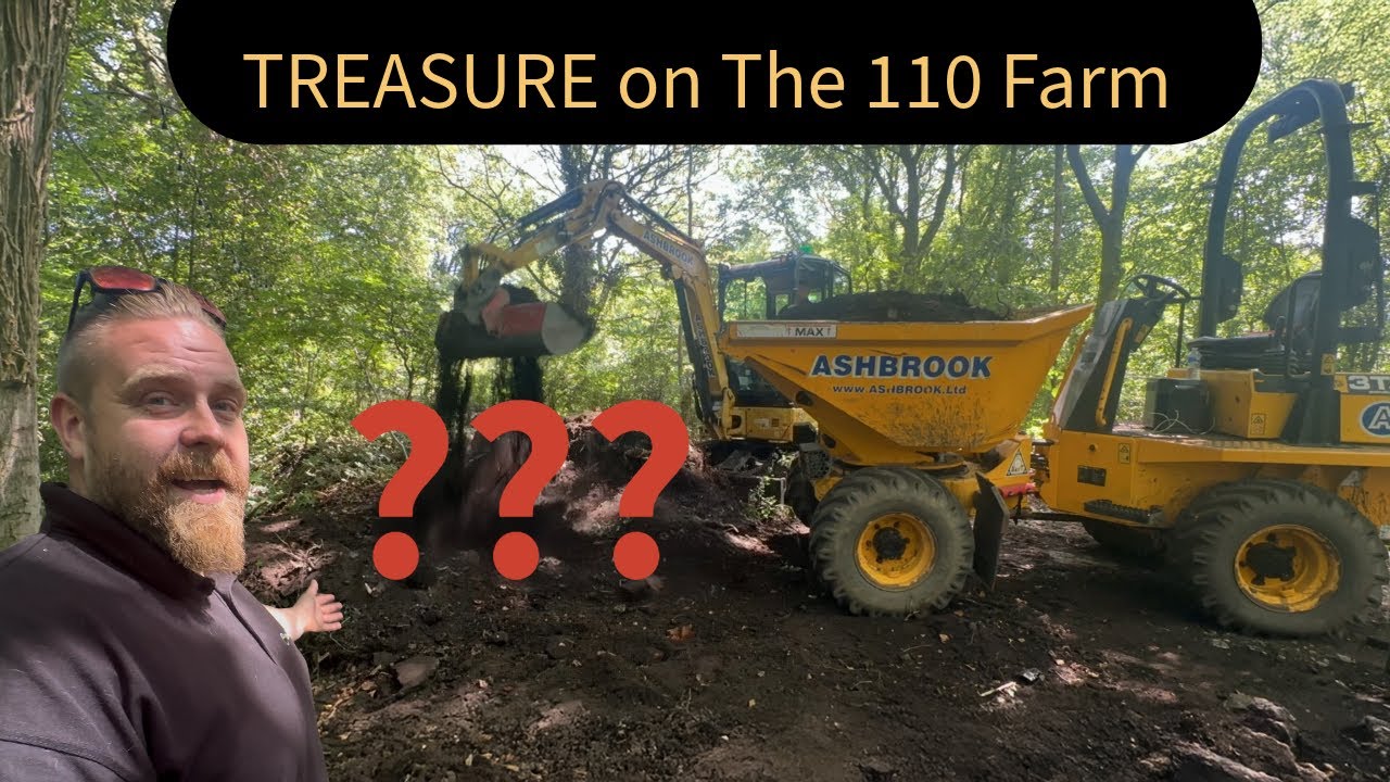 Uncovering TREASURE on The 110 Farm - YouTube