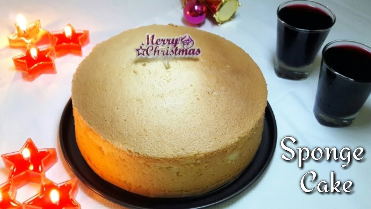 Sponge cake | vanilla sponge cake | how to make sponge cake | basic ...