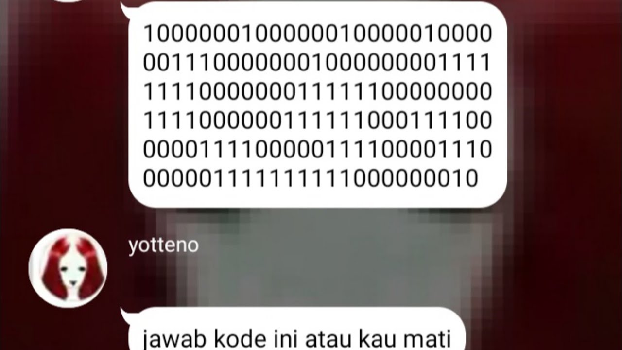 chat history horor yotteno - YouTube