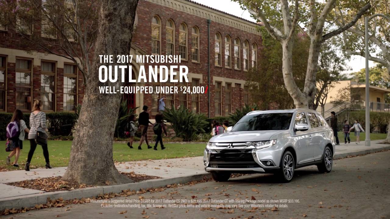 YOUNKER MITSUBISHI 2017 OUTLANDER COMMERCIAL - YouTube