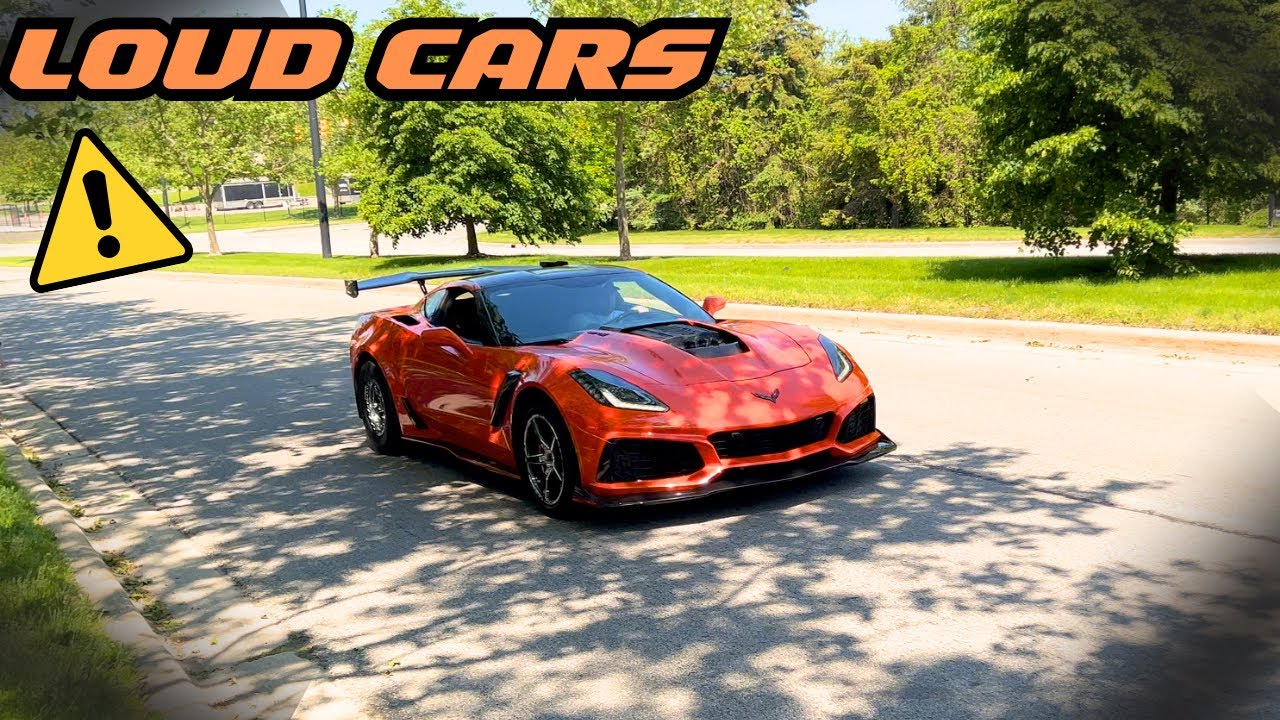 Insanely Loud Cars At This Epic Car Show! - YouTube