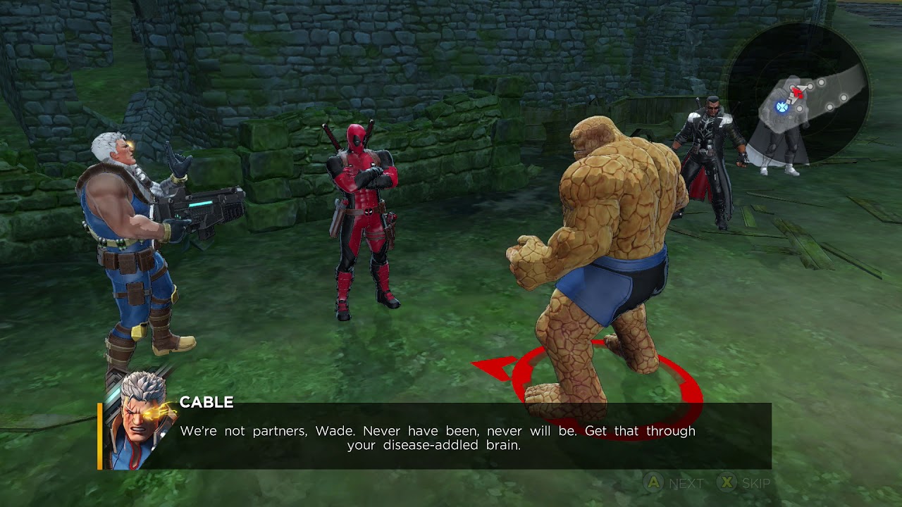 MUA3: Deadpool & Cable DLC Banter - YouTube