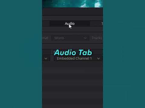 How to FIX Audio only in Left Ear | Mono Audio issue in Davinci Resolve #shorts - YouTube