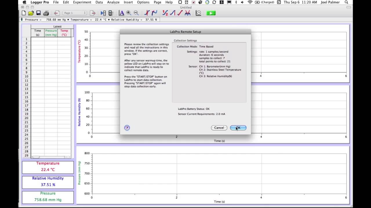 Weather Probes for Lab Pro/Logger Pro - YouTube