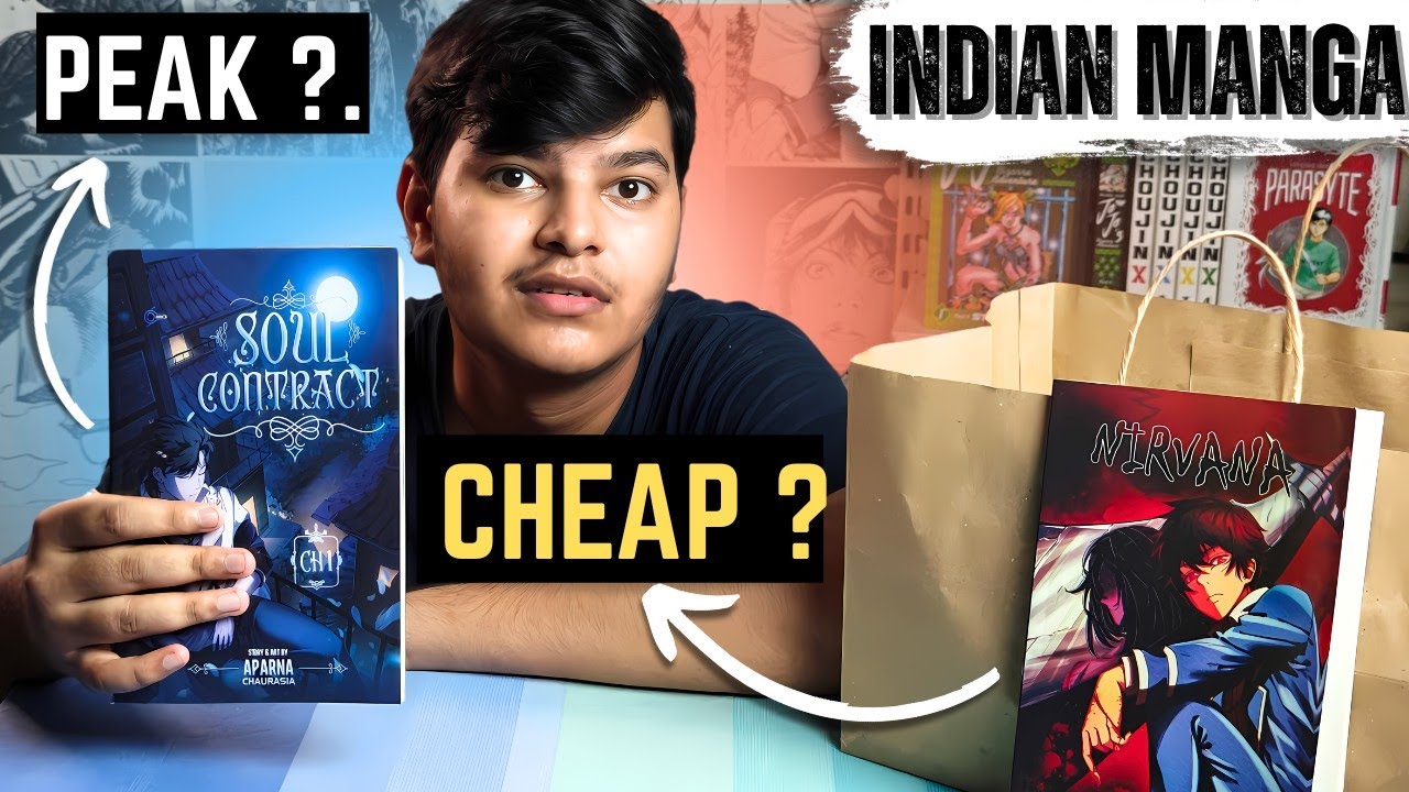 Indian Manga Haul That Will Impress Any Anime Fan ! - YouTube