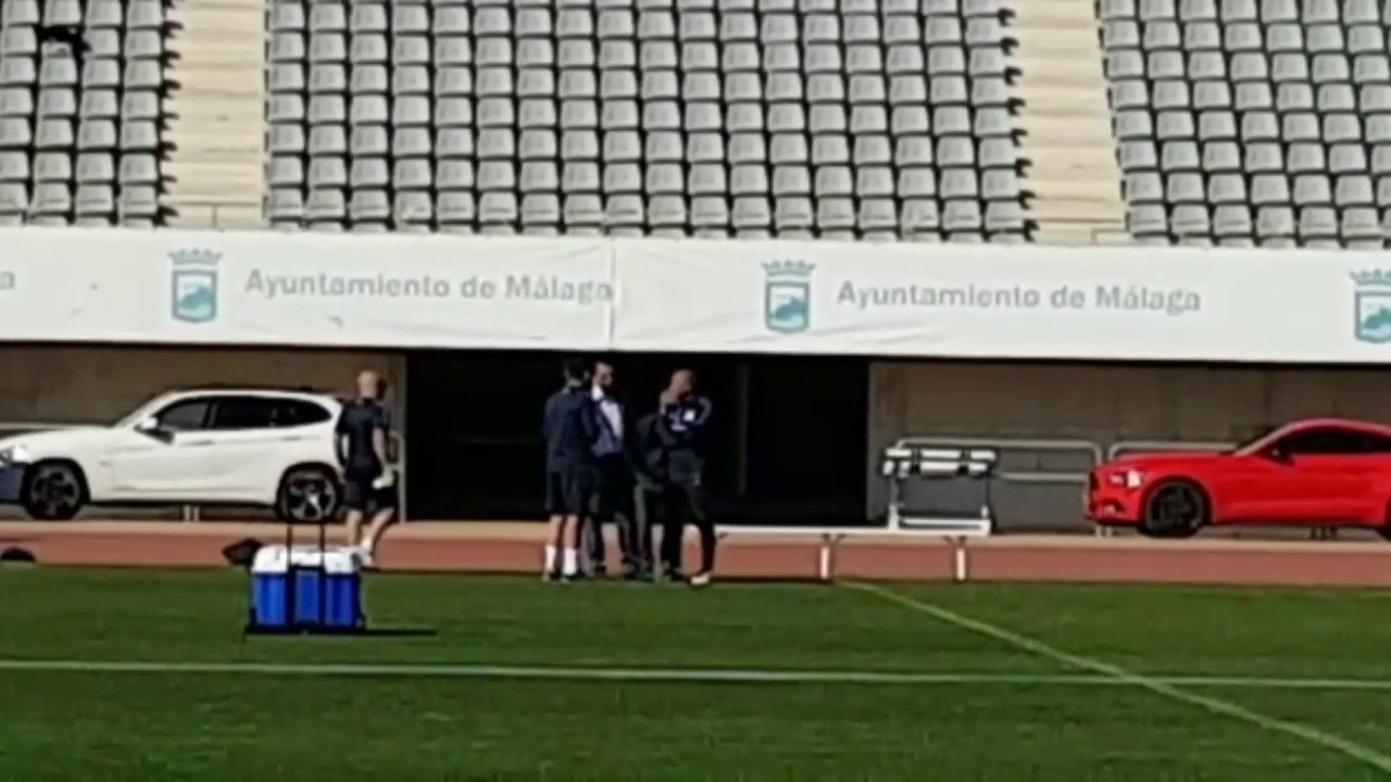 El jeque Al-Thani hablando con el 'Gato' Romero - YouTube