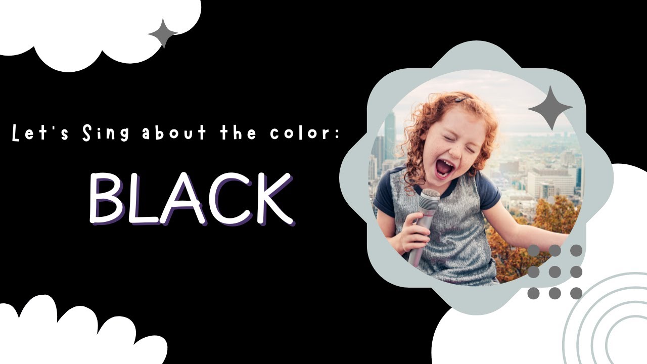 🎨 Exploring the Color Black | Fun & Educational Color Song 🖤 - YouTube